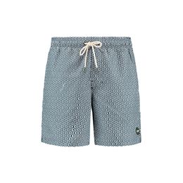 Shiwi Badeshorts 'Mike' Herren Gr&ouml;&szlig;e S dunkelgr&uuml;n / wei&szlig;