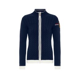 Williot Strickjacke Damen Gr&ouml;&szlig;e M navy / wei&szlig;