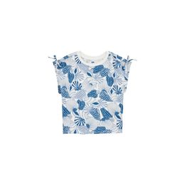 WE Fashion T-Shirt M&auml;dchen Gr&ouml;&szlig;e 122/128 blau / hellblau / offwhite