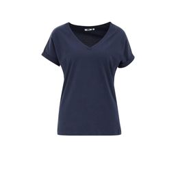 WE Fashion T-Shirt Damen Gr&ouml;&szlig;e M dunkelblau