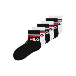 Fila Socken Jungen Gr&ouml;&szlig;e 27/30.5 rot / schwarz / wei&szlig;