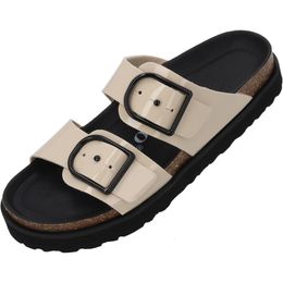 Palado Pantoletten 'Tessani' Damen Größe 44 beige