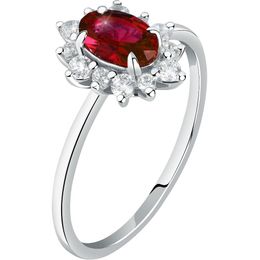 Live Diamond Ring female Silver size 54