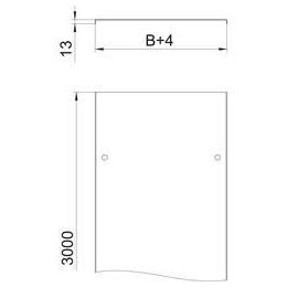 OBO Bettermann 6052096 Abdeckung 3 m