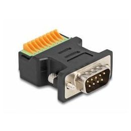 Delock 66558 VGA Adapter [1x D-SUB-Stecker 9pol. - 1x Buchse] Schwarz 0 m