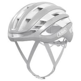 Fahrradhelm Abus "AIRBREAKER" Gr. L, grau (grau (pure grau)), Helme, L Kopfumfang: 59cm - 61cm