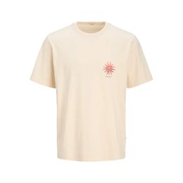 Jack & Jones Jack & Jones Junior T-Shirt 'JORCanggu Summer' Jungen Gr&ouml;&szlig;e 140 chamois / cranberry / hellrot
