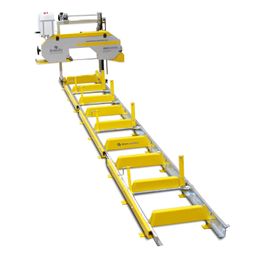 BAMATO Blockbands&auml;ge BBSW-600PRO mit 6,9m Rollbahn und elektrischer H&ouml;henverstellung