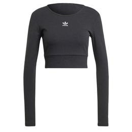 adidas originals Shirt 'Essentials' Damen Gr&ouml;&szlig;e M/L schwarz / wei&szlig;