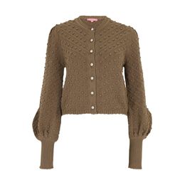 Kr&uuml;ger Dirndl Kr&uuml;ger Madl Strickjacke Damen Gr&ouml;&szlig;e L oliv