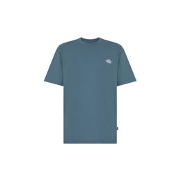 Dickies T-Shirt 'Summerdale' Herren Gr&ouml;&szlig;e XL petrol / wei&szlig;