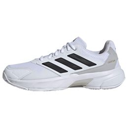 adidas Performance Sportschuh 'CourtJam Control 3' Herren Gr&ouml;&szlig;e 50 grau / schwarz / wei&szlig;