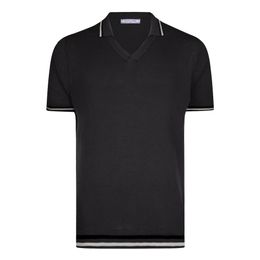 Felix Hardy Poloshirt Herren Gr&ouml;&szlig;e XL anthrazit / wei&szlig;