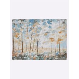 Bild, blau (farbe bild(er): blau, natur), B:120cm H:90cm T:3,5cm, Bilder