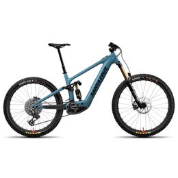 Santa Cruz Bullit 4 Carbon X0 AXS RSV MX Performance CX 600Wh - XL - E-MTB Enduro (160-180 mm) - Matte Teal Sparkle
