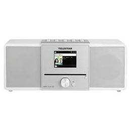 Telestar DIRA S 32i CD CD-Radio DAB+, UKW, Internet DLNA, WLAN, USB, CD, Bluetooth&reg;, Internetradio Inkl. Fernbedienung Wei&szlig;