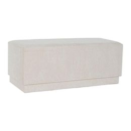 Hocker DKD Home Decor Beige Holz MDF 100 x 40 x 40 cm