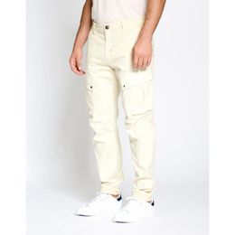 Gang Stoffhose &raquo;Hosen Loose Fit 94LEO cargo&laquo; beige 34 34 Loose Fit Hose mit mittlerer Leibh&ouml;he und Beinl&auml;nge L30