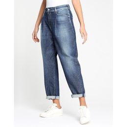 Gang Weite Jeans &raquo;Jeans Balloon 94SINA CROPPED&laquo; denim blau 28 - Normalgr&ouml;&szlig;en Normalgr&ouml;&szlig;en 28 Balloon Fit Hose mit hoher Leibh&ouml;he und verk&uuml;rzter...