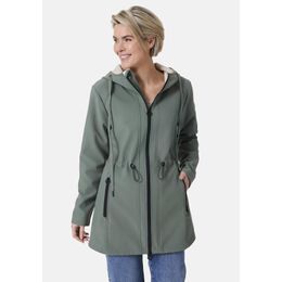 STOOKER WOMEN Softshelljacke »JASMIN Outdoor Jacke« Outdoor Jacke JASMIN Mit Kapuze Mit Tunnelzug für Damen ivy green 36/38 36/38 Outdoor Jacke JASMIN