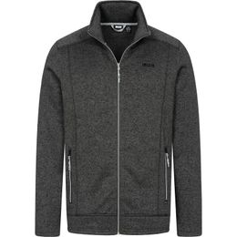 DEPROC Active Strickfleecejacke »KIRKVALE X MEN« auch in Großen Größen erhältlich anthra melange XXL (56) XXL (56) Leichte Herren Basic Fleecejacke...
