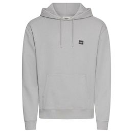 Calvin Klein Jeans Kapuzensweatshirt &raquo;400GSM TERRY BADGE HOODIE&laquo;, Mit Rundhalsausschnitt Formal Gray S S Lockerer Hoodie von Calvin Klein Jeans...