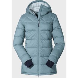Schöffel SCHÖFFEL Parka »Insulated Parka Boston L« mit Kapuze 8535 - blau 46 46 Einfach verstellbare Kapuze