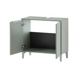 Tchibo - Waschbeckenunterschrank »Smilla« - 63,5x32x61cm - silber - Holz / Metall / Kunststoff
