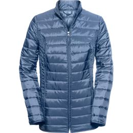 Damen Steppjacke leicht wattiert jeansblau, Gr&ouml;&szlig;e 40