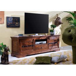 TV-Board Akazie 170x40x55 nougat lackiert OXFORD #324