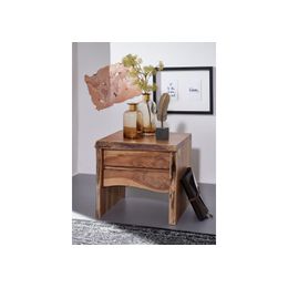 Nachttisch Akazie 45x40x45 natur lackiert PURE ACACIA #311