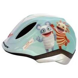 Kinderfahrradhelm Levior "Sorgenfresser" Gr. S, blau (hellblau), Helme, Kinder, S Kopfumfang: 46cm - 51cm