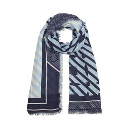 comma, comma casual identity Schal Damen Größe One Size navy / hellblau / grau / rosa