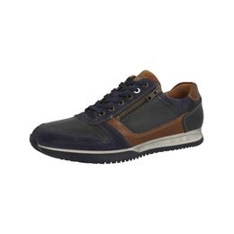 Australian Footwear Sneaker 'Browning' Herren Gr&ouml;&szlig;e 46 marine / karamell