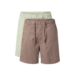 Jack & Jones JACK & JONES Shorts 'JPSTJAIDEN' Herren Gr&ouml;&szlig;e 34 dunkelbraun / pastellgr&uuml;n