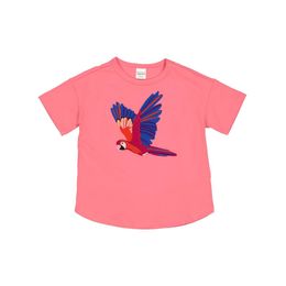 Fred's World by GREEN COTTON Fred's World by GREEN COTTON T-Shirt M&auml;dchen Gr&ouml;&szlig;e 128 blau / pink / rot