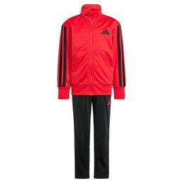 adidas Sportswear Trainingsanzug 'Essentials' Jungen Größe 110 blutrot / schwarz