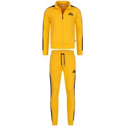 Lonsdale Trainingsanzug 'Beickerton' Herren Größe L gelb / schwarz