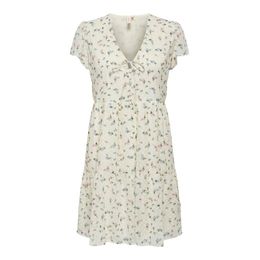 Only Kleid 'AIDA ELISA' Damen Gr&ouml;&szlig;e 44 hellblau / gr&uuml;n / rosa / wei&szlig; Winterkleid