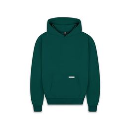 Dropsize Sweatshirt Herren Gr&ouml;&szlig;e M smaragd / wei&szlig;