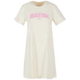 F4NT4STIC Kleid 'Beach Bum Summer Varsity Retro' Damen Gr&ouml;&szlig;e 40 sand / pink Winterkleid