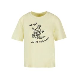 F4NT4STIC Shirt 'See You On The Next Wave' female Yellow size S