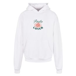 F4NT4STIC Sweatjacke 'Pasta Lover' Herren Gr&ouml;&szlig;e XXXL dunkelgr&uuml;n / hummer / wei&szlig;