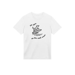 F4NT4STIC Shirt 'See You On The Next Wave' male White size S