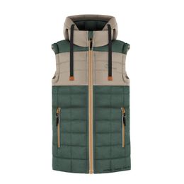 Normani Vest 'Larvik' boy Beige size 134-140
