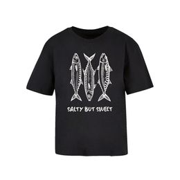 F4NT4STIC Shirt 'Salty But Sweet Summer' female Black size XL