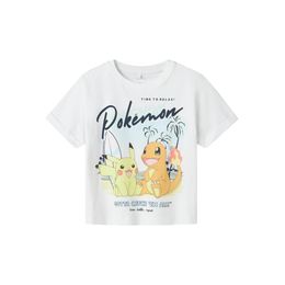 name it T-Shirt 'NMMMAGIL POKEMON' Jungen Gr&ouml;&szlig;e 116 hellgelb / orange / schwarz / wei&szlig;