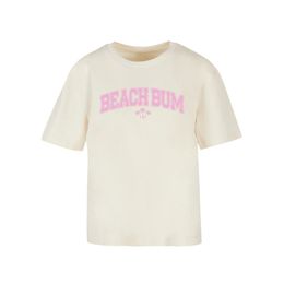 F4NT4STIC Shirt 'Beach Bum Summer Varsity Retro' female Beige size S