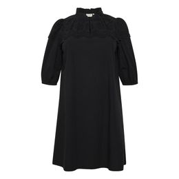 Kaffe CURVE Kleid 'jas' Damen Größe 50 schwarz Winterkleid