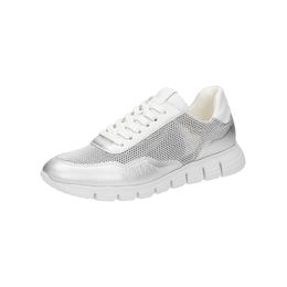 Sioux Sneaker 'MokRunner' Damen Gr&ouml;&szlig;e 42 grau / silber / wei&szlig;